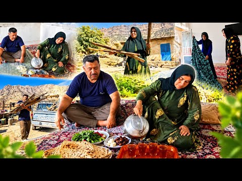Bringing Supplies Back to the Old Village and Returning to a Simple Mountain Life