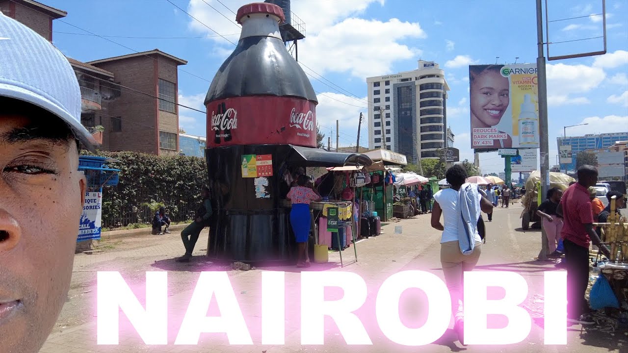 Exploring the Area Around the Kilimani Neighborhood in Nairobi - YouTube