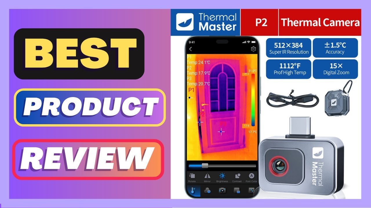 Best P2 P2Pro Thermal Imaging Camera Heat Detection - YouTube