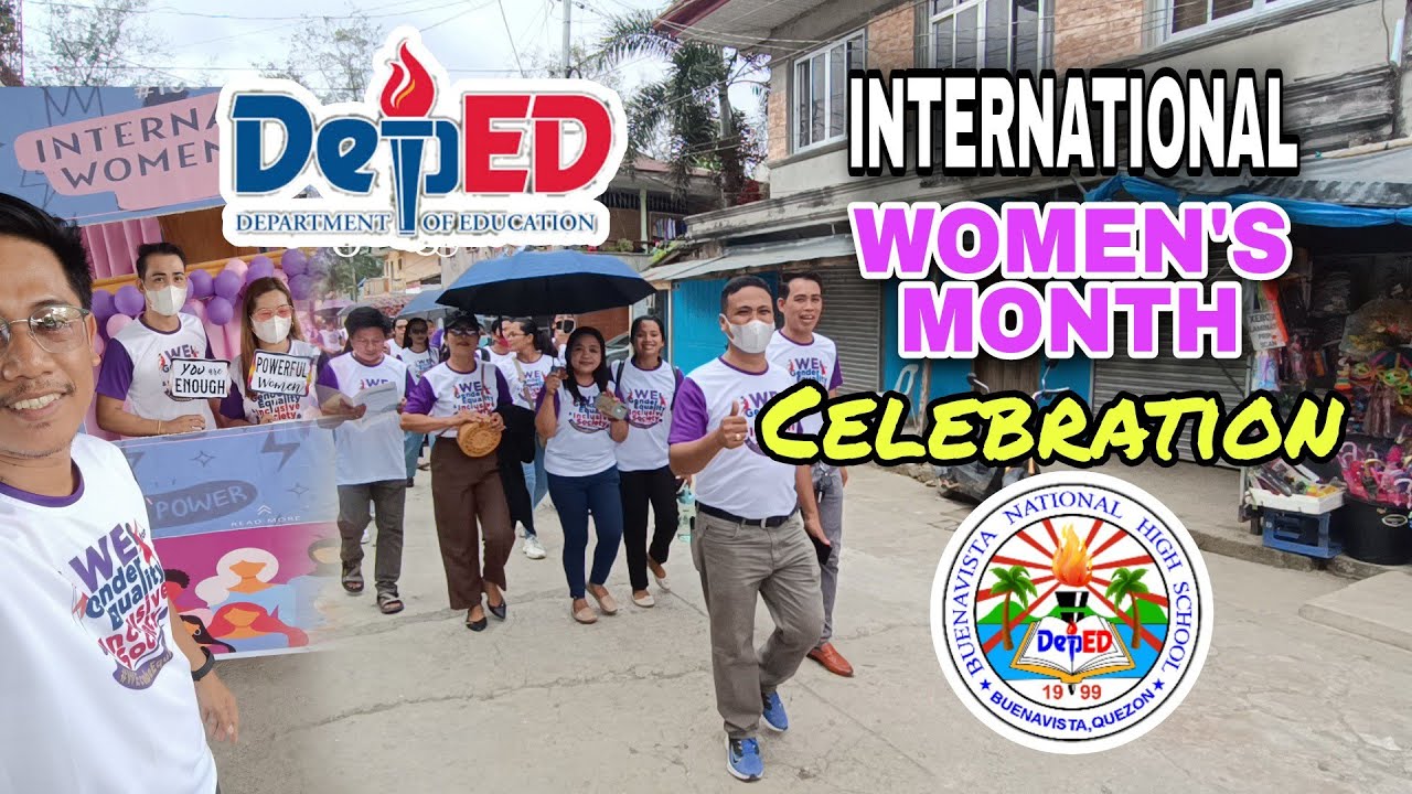 WOMEN'S MONTH DepEd Tayo Buenavista Quezon #guro #deped 03/17/23 - YouTube