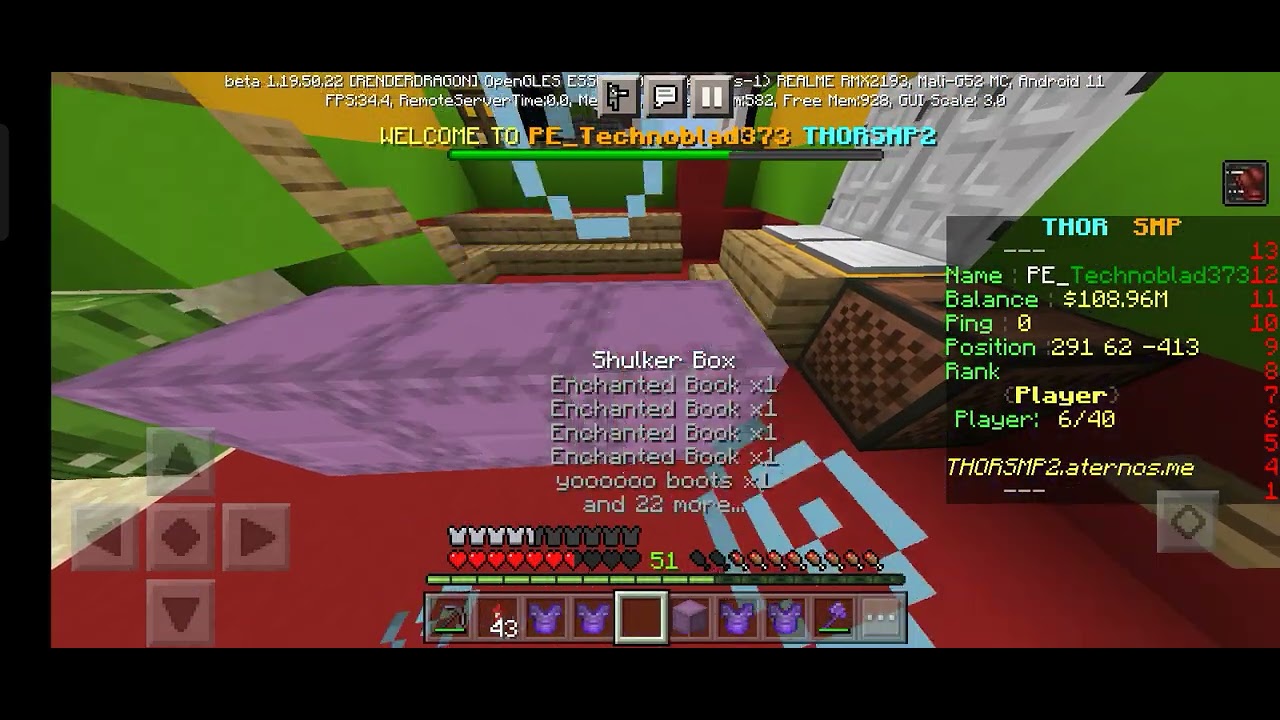 Doing Max Enchantments on armour|| MINECRAFT GAMEPLAY THOR SMP - YouTube