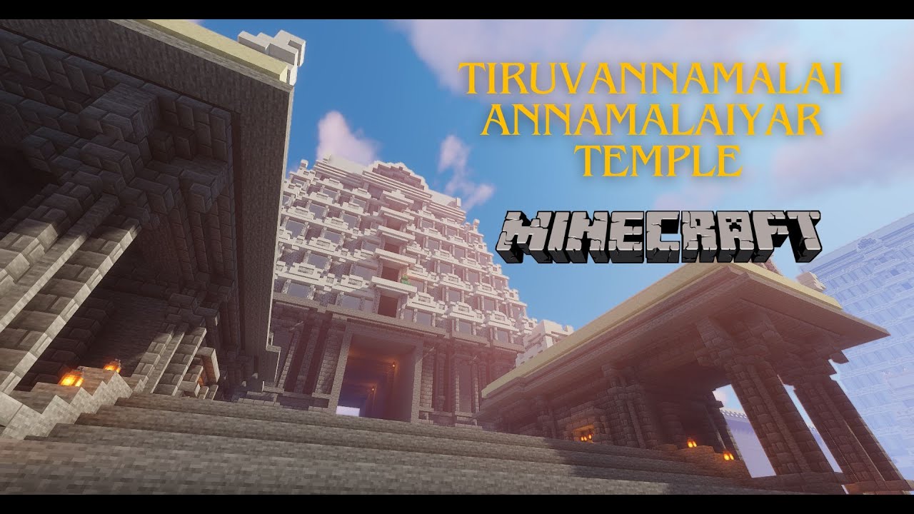 Tiruvannamalai Arunachaleshwarar Temple | Minecraft Map | Download ...
