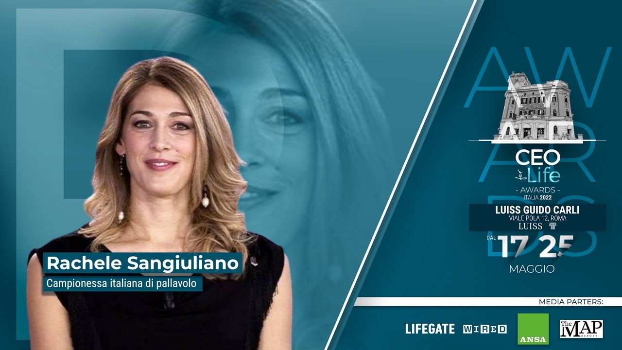 Rachele Sangiuliano, Campionessa italiana di pallavolo - CEOforLIFE ...