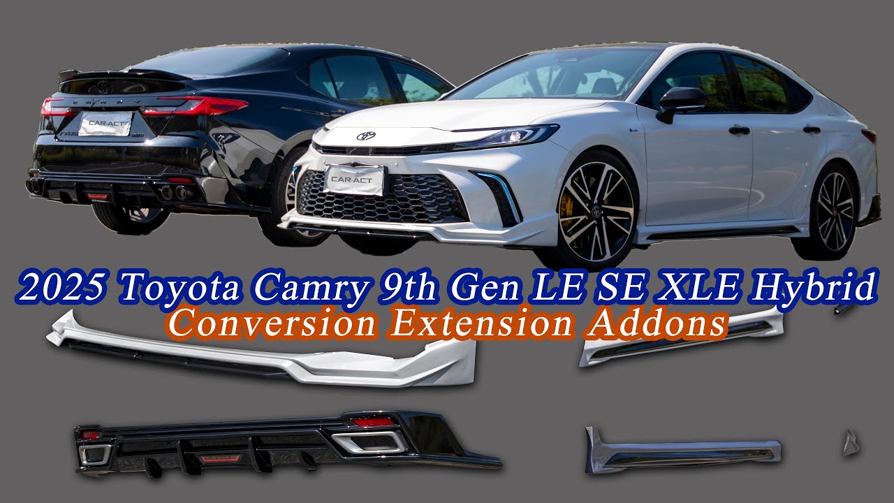 2025 Toyota Camry 9th Generation LE SE XLE Hybrid Upgrade GR Style ...