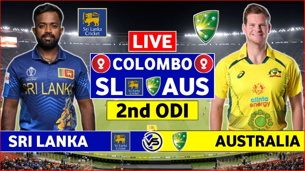 Sri Lanka vs Australia 2nd ODI Live Scores | SL vs AUS 2nd ODI Live ...