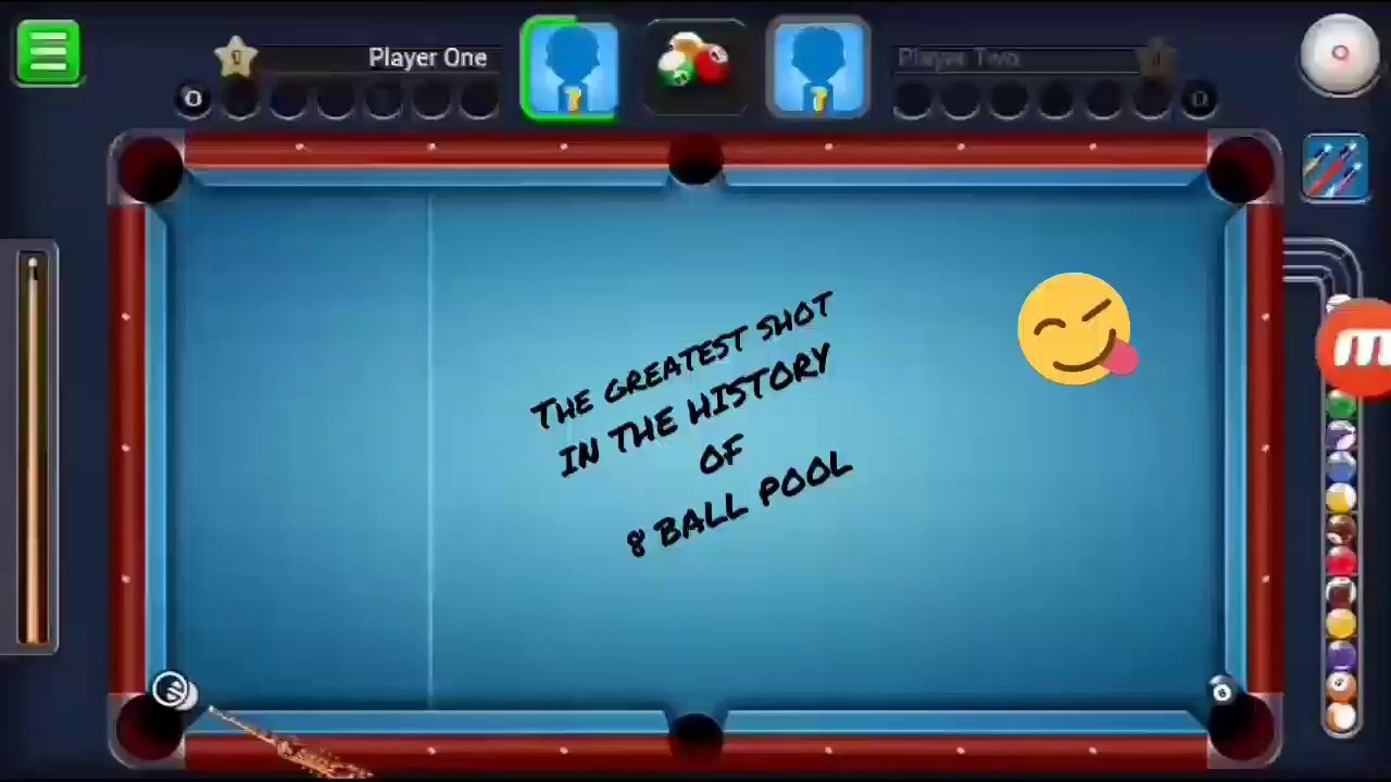 Greatest shot in the history of 8 ball pool!! - YouTube