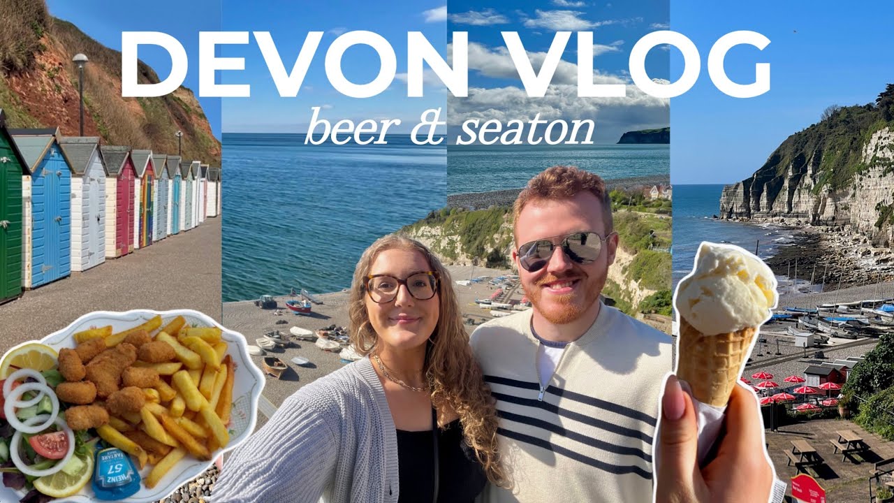 The cutest weekend in Devon 🌊 Beer & Seaton | TRAVEL VLOG - YouTube