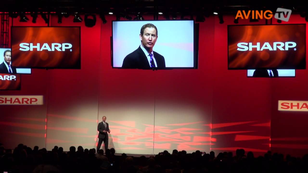 [CES 2014] Sharp to present 85-Inch TV 'AQUOS', LCD 'IGZO' - YouTube