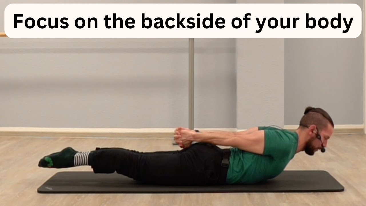 focus on the backside of your body - YouTube