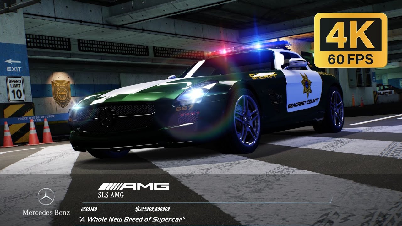 Mercedes-Benz SLS AMG SHERIFF Car/Need for Speed Hot Pursuit Remastered ...