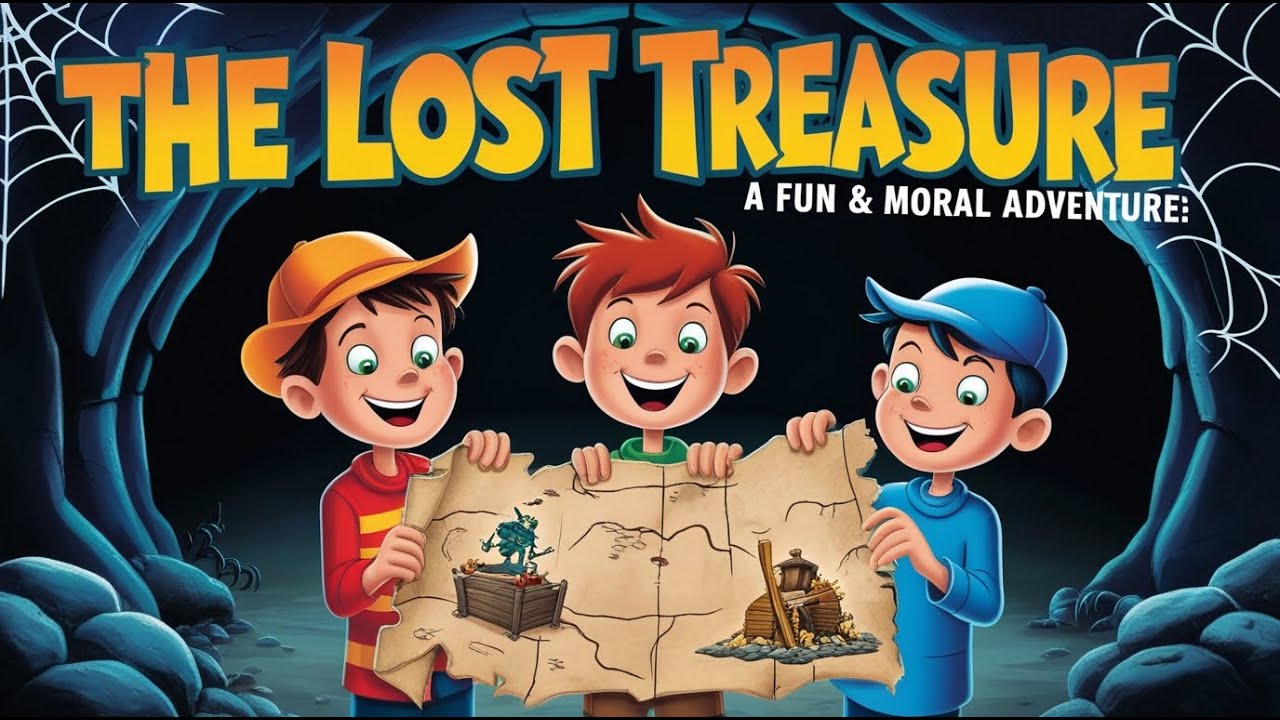 The Three Mischievous Friends and the Lost Treasure | Fun & Moral Story ...