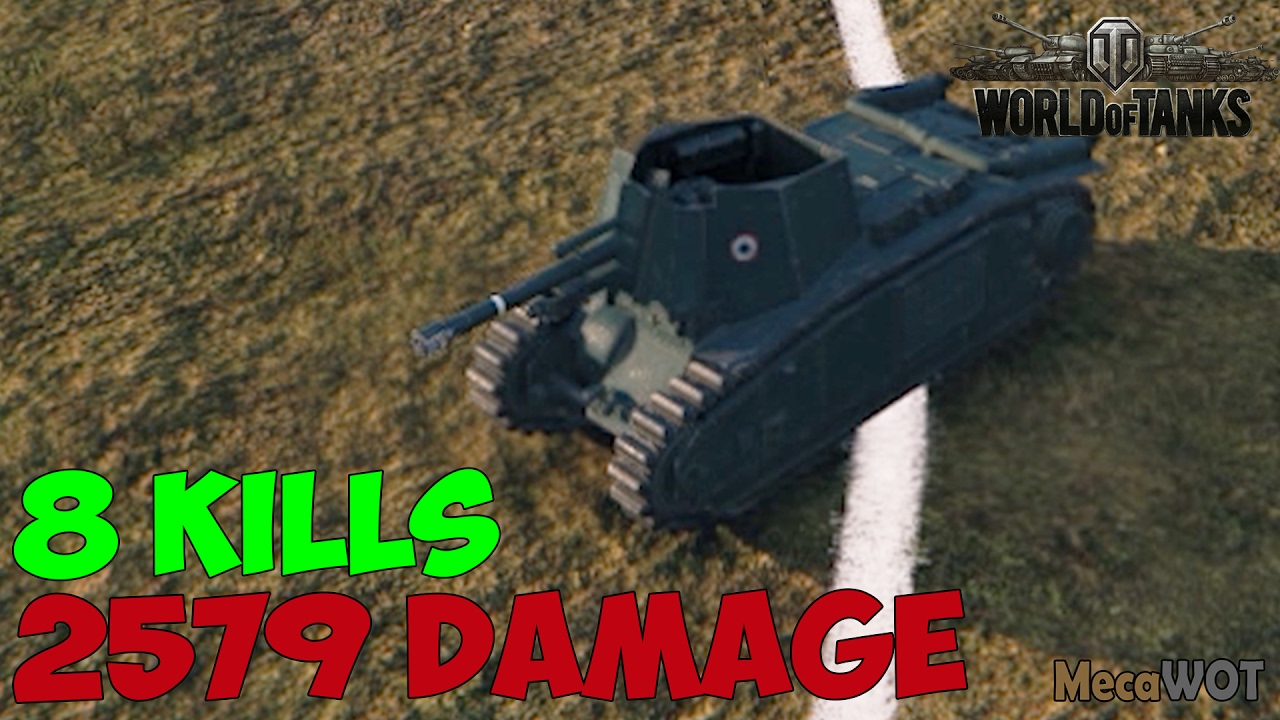 World of Tanks | 105 leFH18B2 | 8 KILLS | 2579 Damage - Replay Gameplay ...