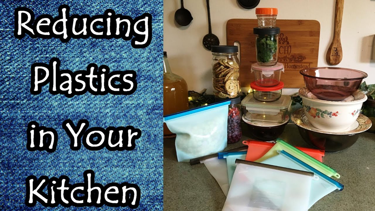 Reducing Plastics in Your Kitchen and Food Storage - YouTube