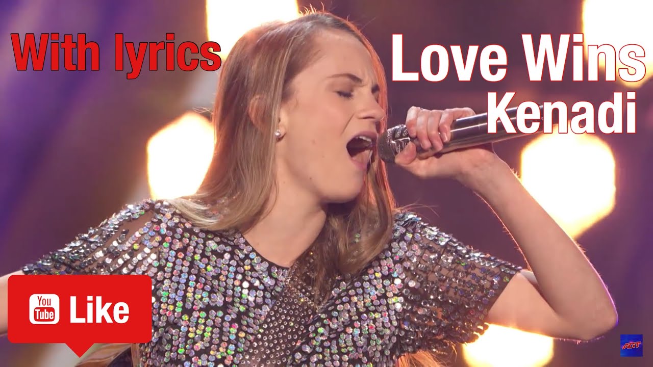 Carrie Underwood-Love Wins with lyrics (英語字幕)|Kenadi Dodds| Finals ...