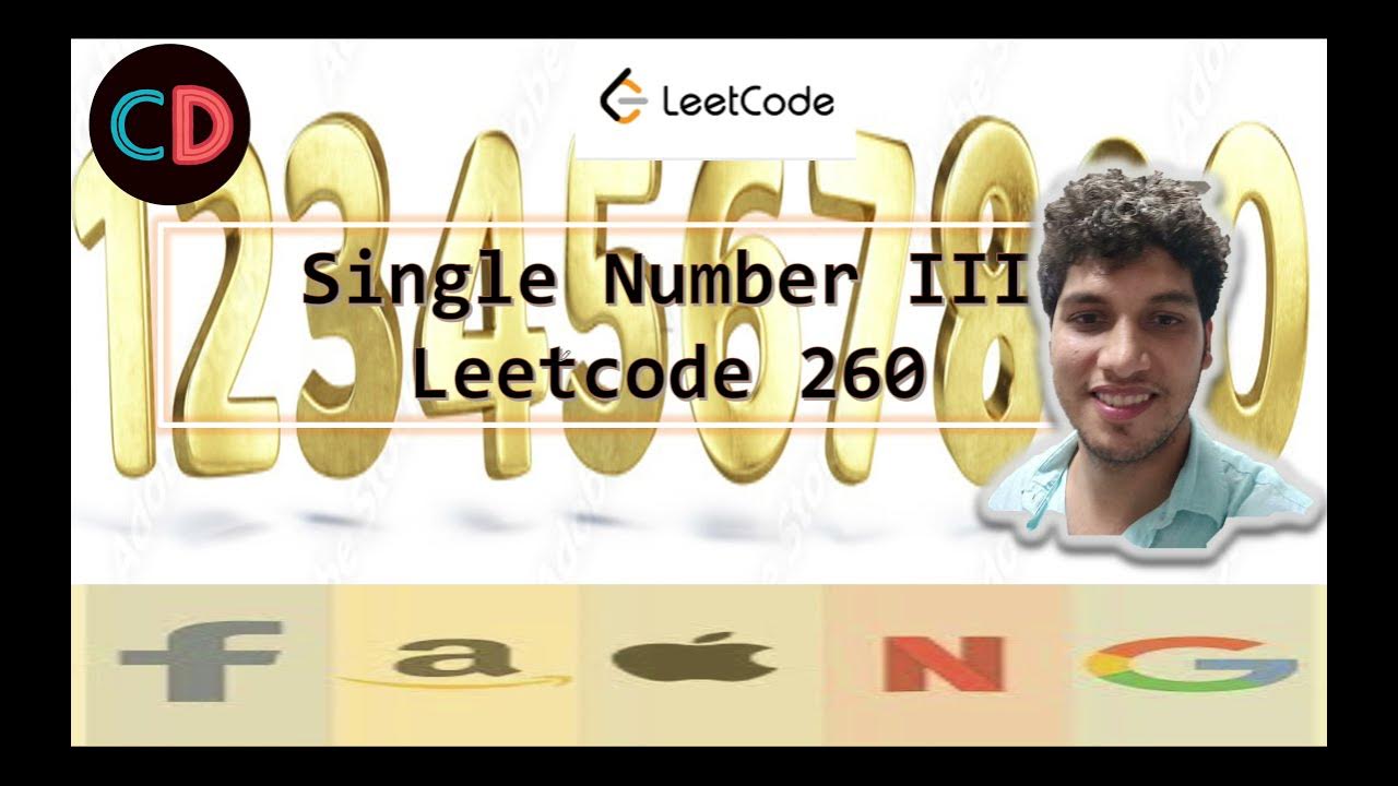 Single Number III | Leetcode 260 | Live coding session 🔥🔥🔥 - YouTube