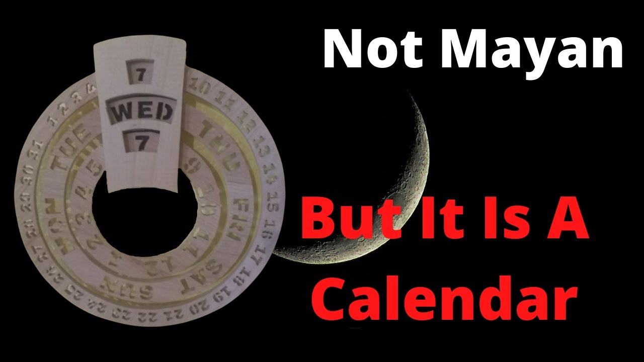A Scroll Saw Perpetual Calendar - YouTube