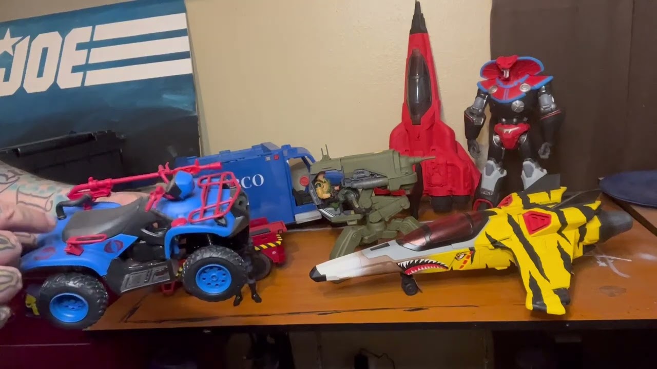 The Gi joe Classified Vehicle Void and the lines that fill it!!! - YouTube