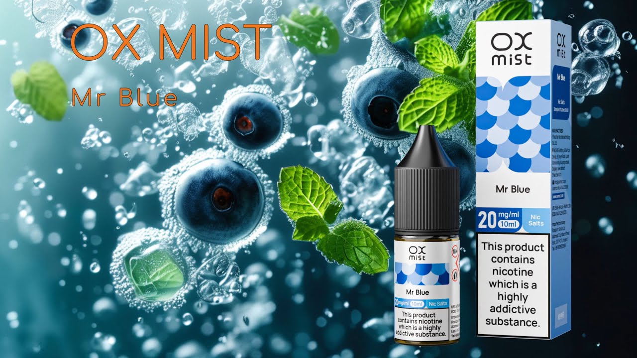 oxmist 20mg nic salt eliquid flavor7 - YouTube