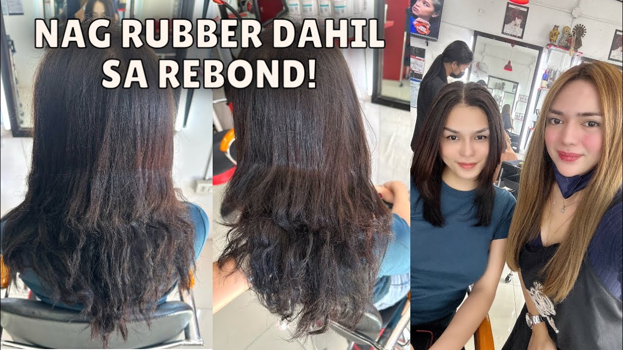 NASUNOG NA BUHOK DAHIL SA REBOND! ANO PINAKA THE BEST GAWIN? - YouTube