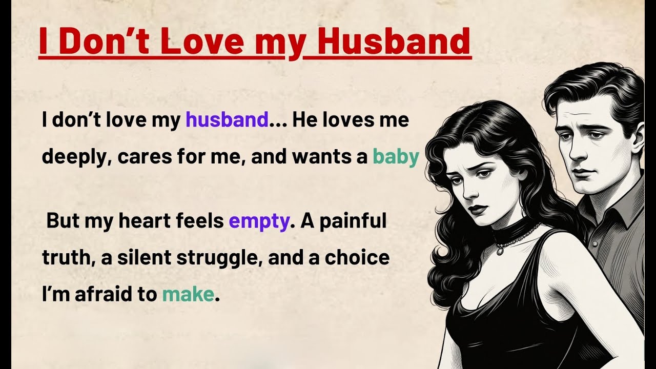 I Married Without Love A Heartbreaking Level 2 Mystery Story - YouTube