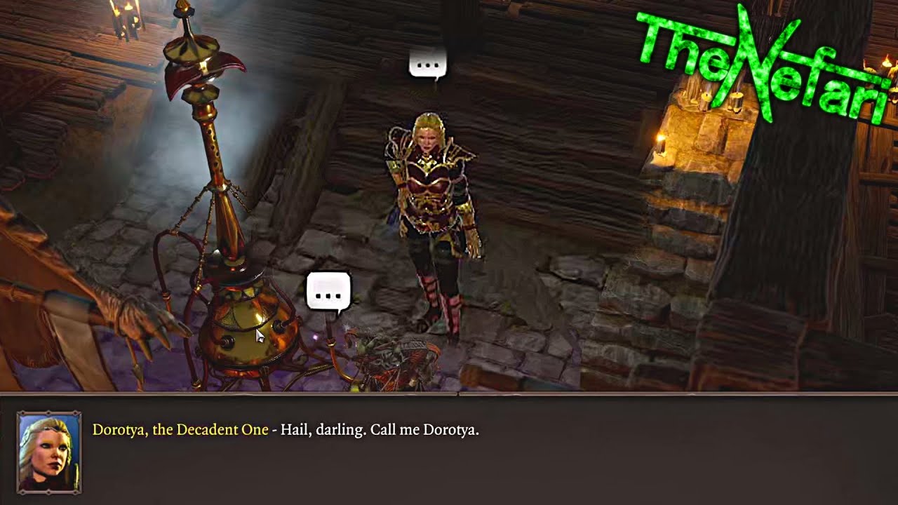 Web of Desire with Dorotya the Decadent One in Effie's - Divinity 2 ...