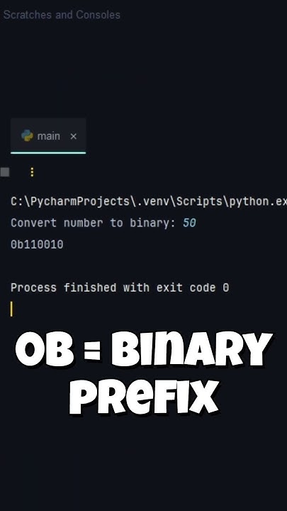 How to convert numbers to binary in Python - YouTube