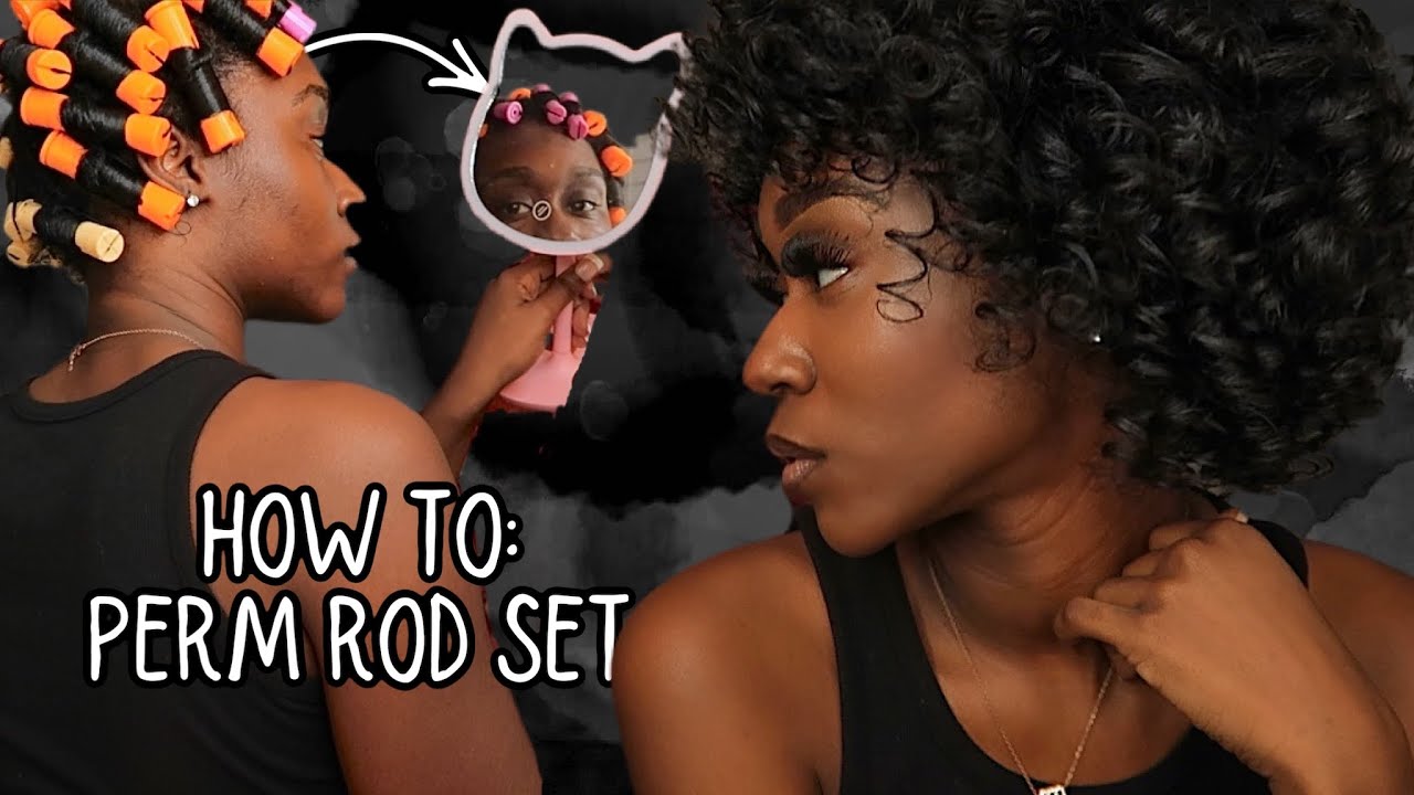 Perm Rod Set on Natural 3c/4a Hair | BEGINNER FRIENDLY - YouTube