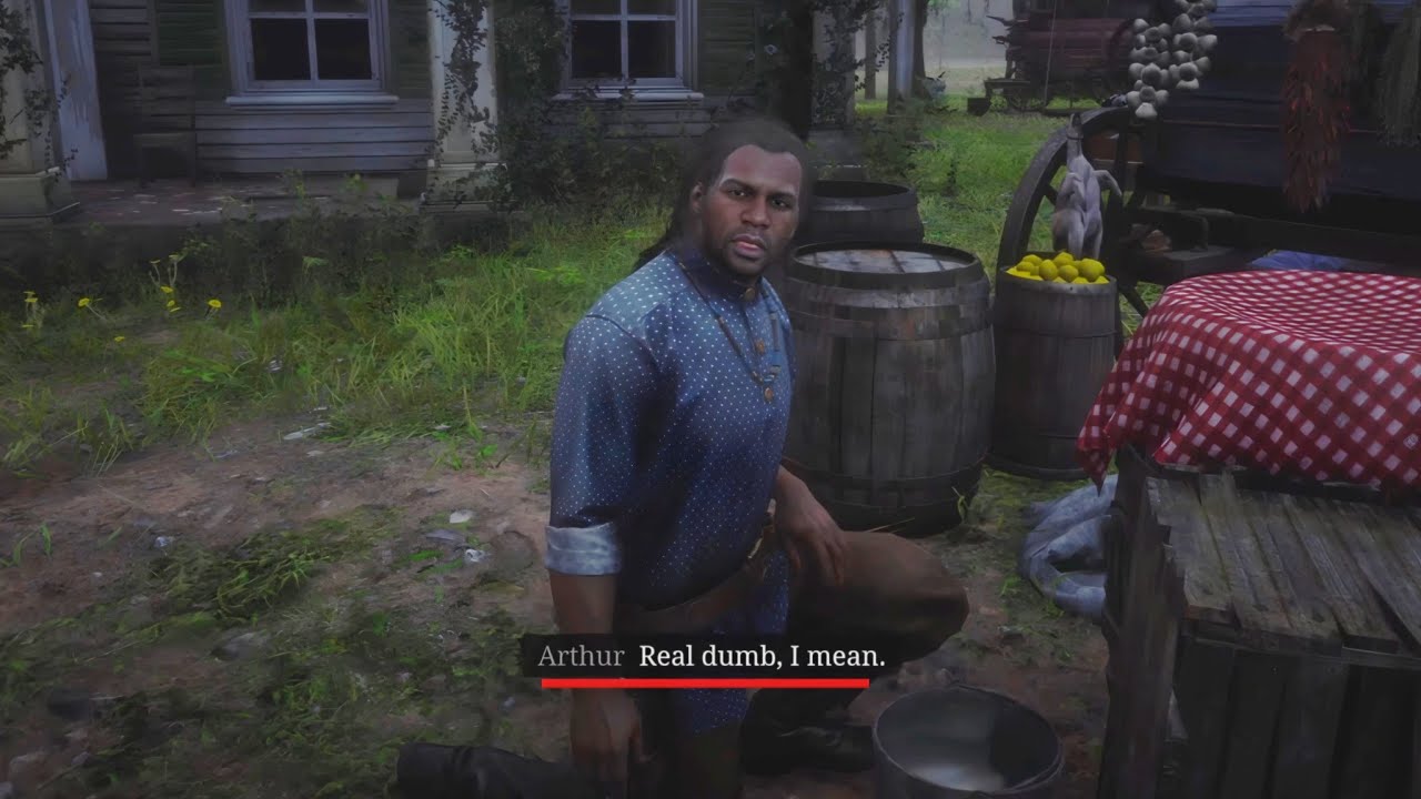 Charles couldn't even wash his face because of Arthur's insolences ...