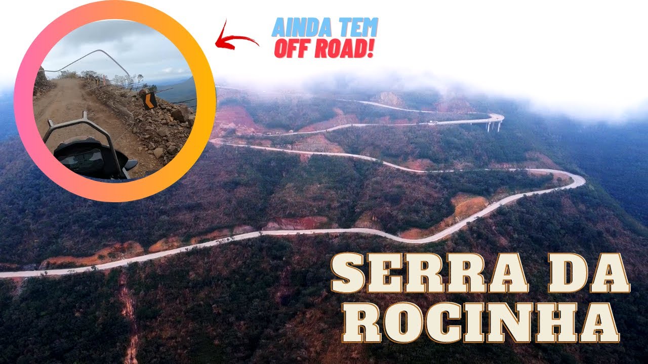 SERRA DA ROCINHA - SC | OBRAS QUASE FINALIZADAS! - YouTube