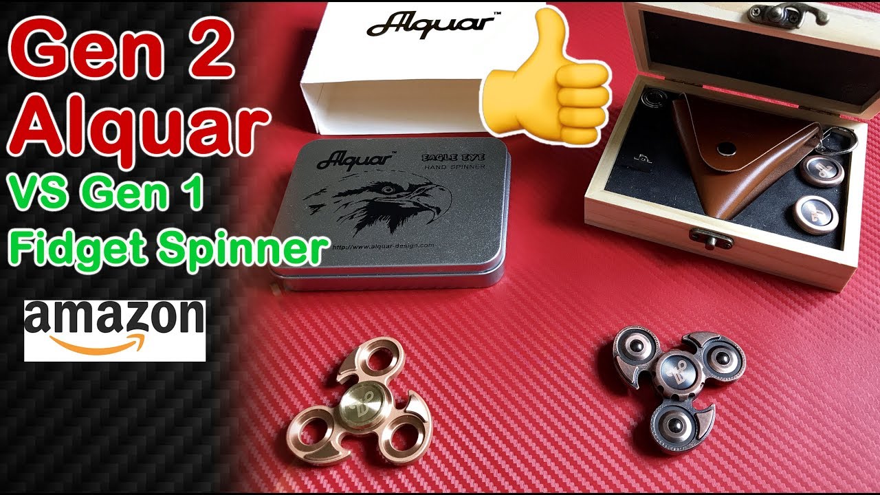 Best Gen 2 $30 Alquar Eagle Eye Fidget Spinner REVIEW VS Gen 1 on ...