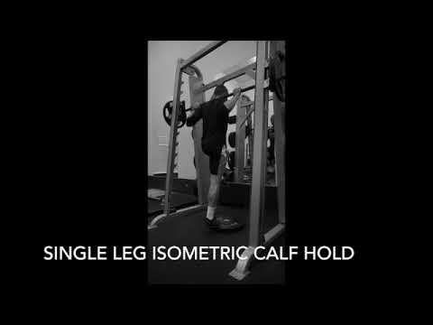 SL Isometric Calf Hold - YouTube