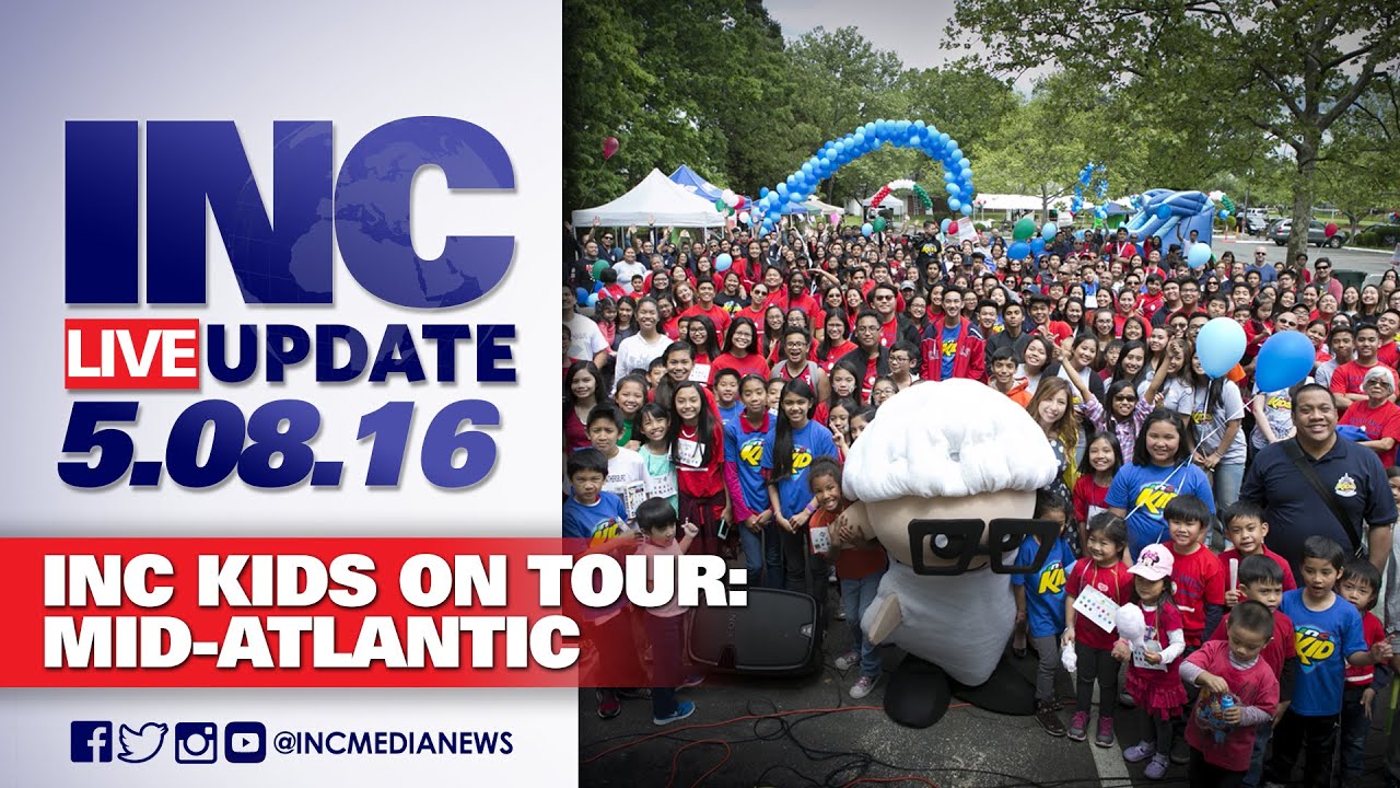 INC Live Update: INC Kids On Tour - Mid-Atlantic - YouTube