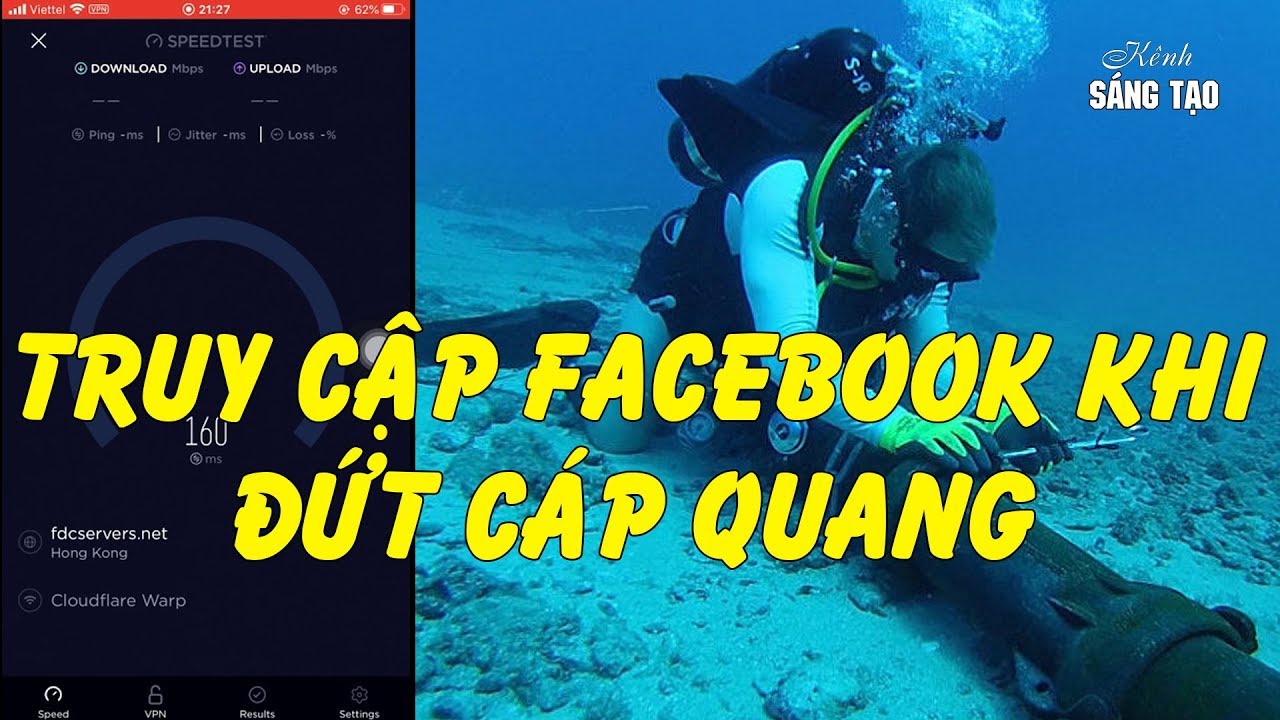 Cách truy cập Facebook nhanh nhất khi cáp quang bị đứt - YouTube