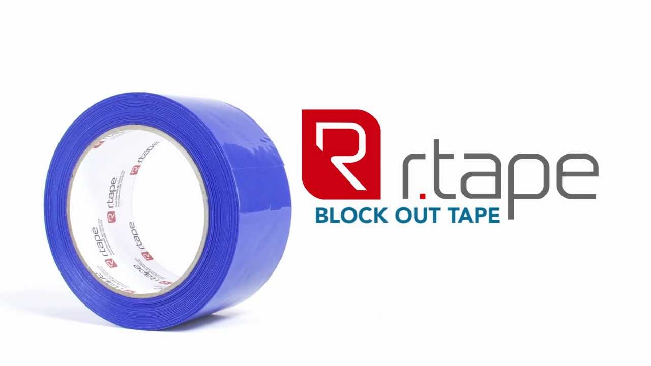 R-Tape Block Out Screen Printing Screen Tape - YouTube
