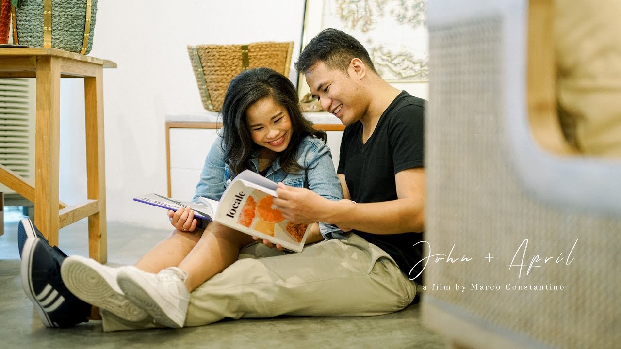 John and April Pre Wedding by Marco Constantino - YouTube