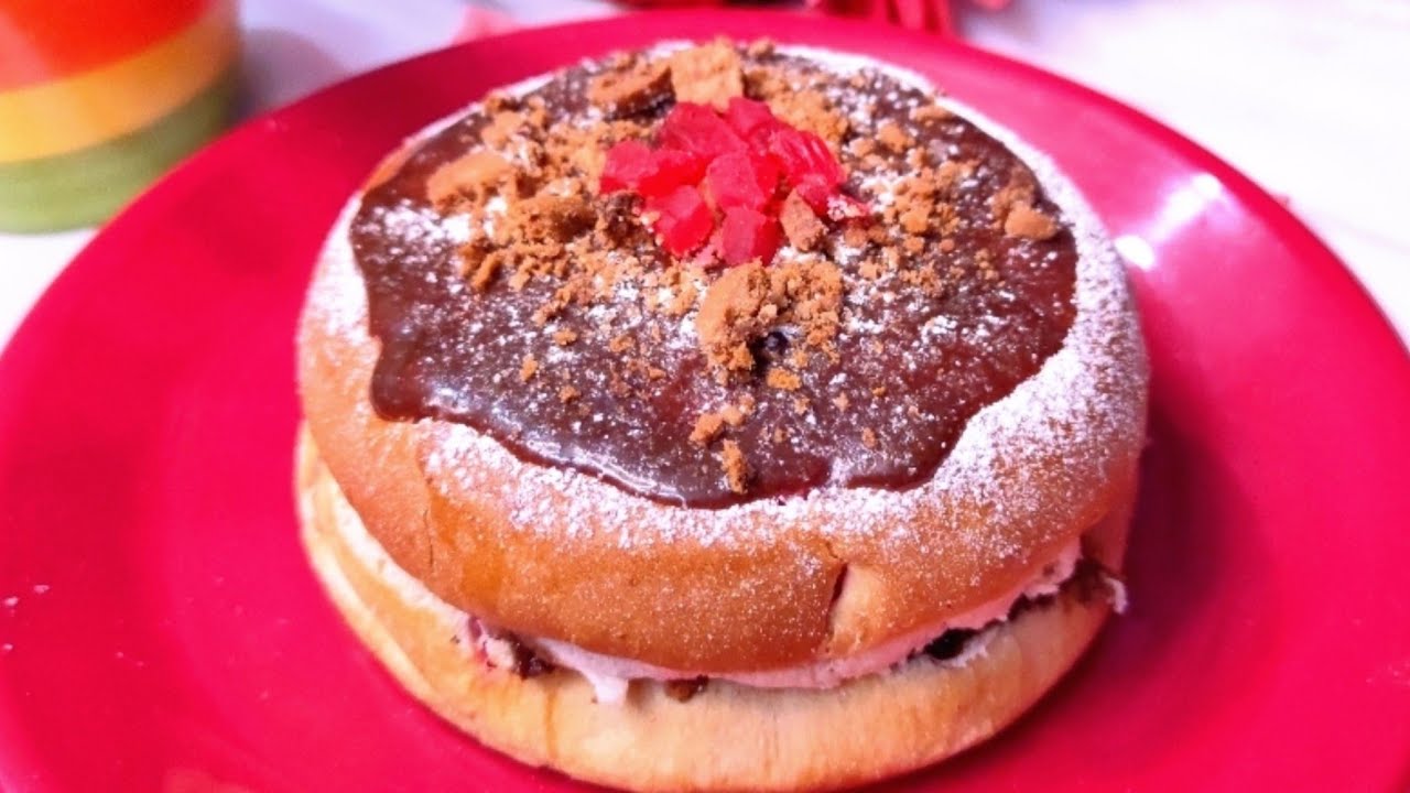 Chocolate Burger | How to make Chocolate Burger | Sweet Burger 🍔 ...