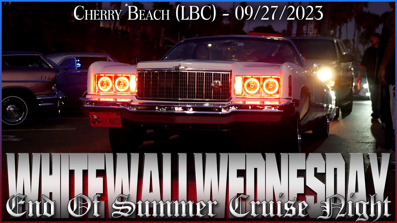 Long Beach Lowriders Cruising the Beach 09/27/2023 Alaniz Beatz - YouTube