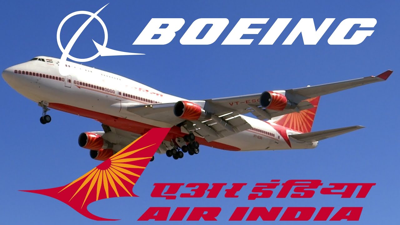 "Air India One" Boeing 747-437 VT-ESO "Narendra Modi" Landing at San ...