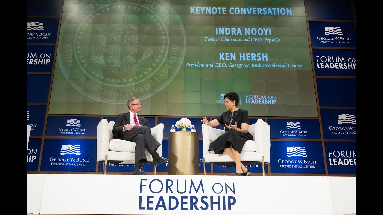 Forum on Leadership 2024: Indra Nooyi, in conversation with Ken Hersh ...