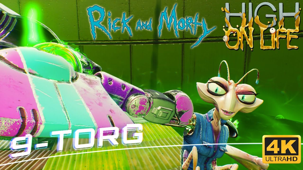 High on Life | Rick And Morty | 4K PC Boss Fight Gameplay | | 9-Torg ...