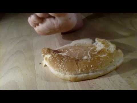 Hamburger bread crush