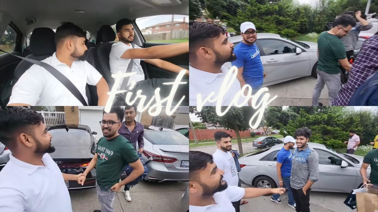 First vlog in Canada🇨🇦🍁 | We found BINOD | Vlog 1 | Haryanvi in canada 🇨🇦 - YouTube