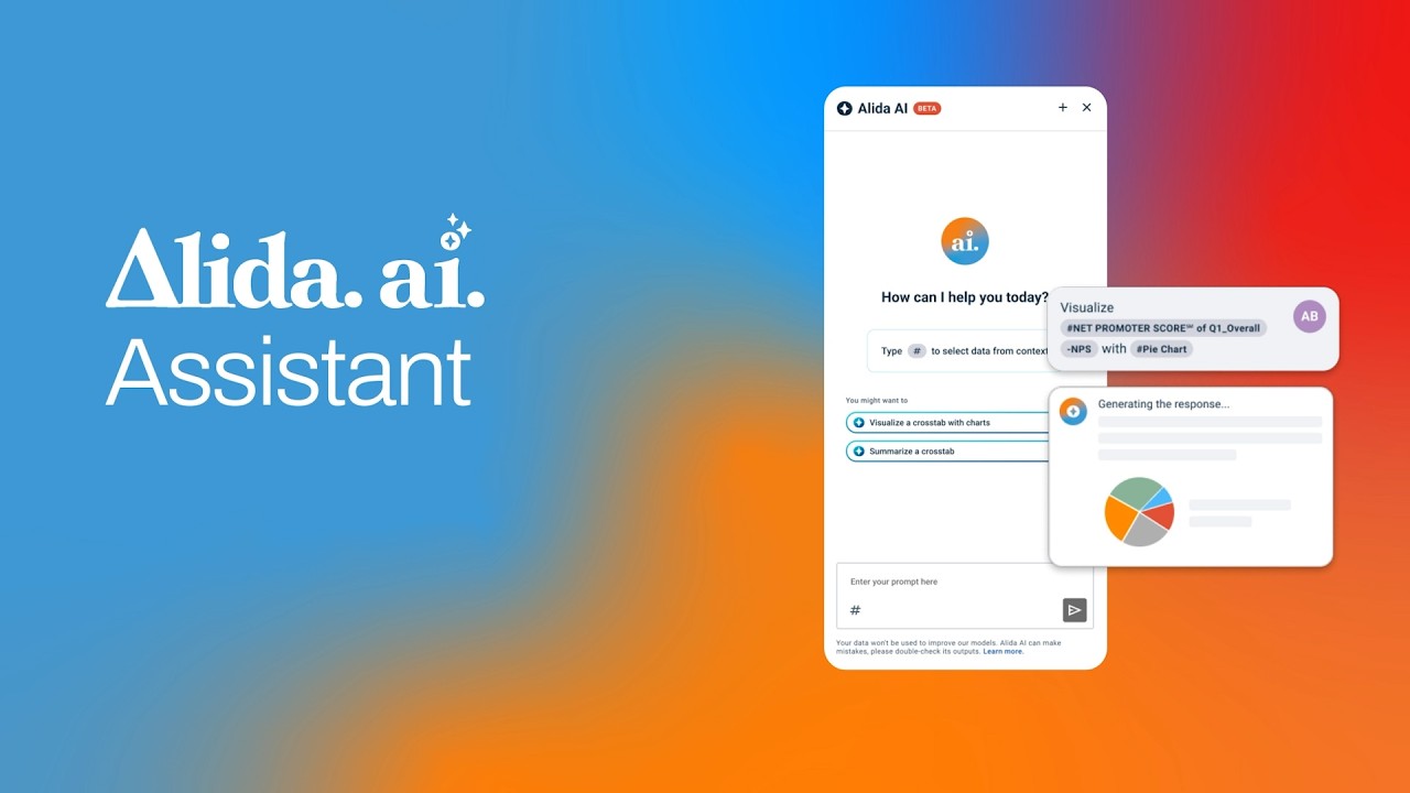 Data to decisions in an instant: Alida AI Assistant - YouTube