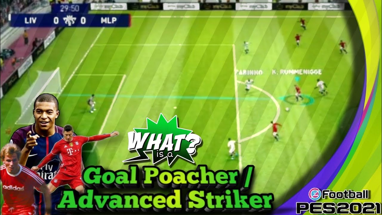 What is an Advanced striker / Goal Poacher ? #Shorts ; simple guide to ...