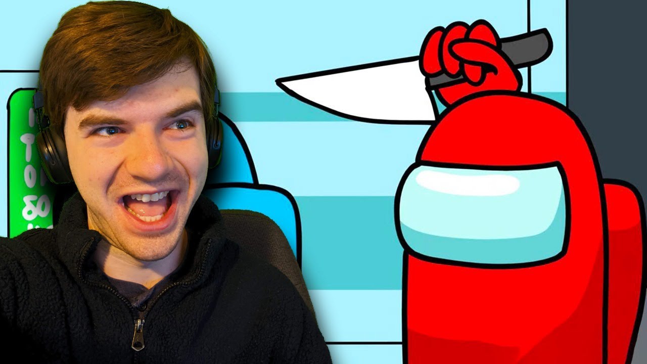 BACKSTABBING PSYCHOPATH PLAYS AMONG US!! - YouTube