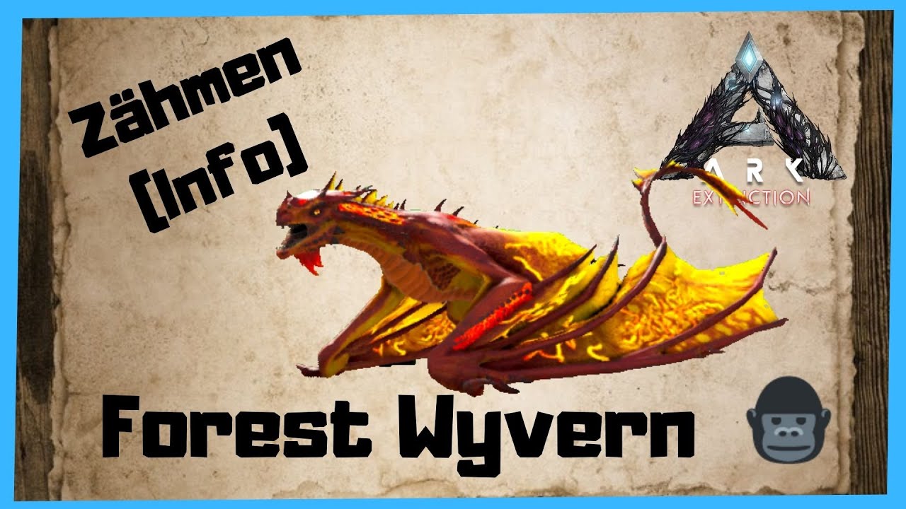 🦖ARK‬ Survival Evolved 🦖 Forest Wyvern Info 2022 [/Taming/INFO/ GUIDE ...