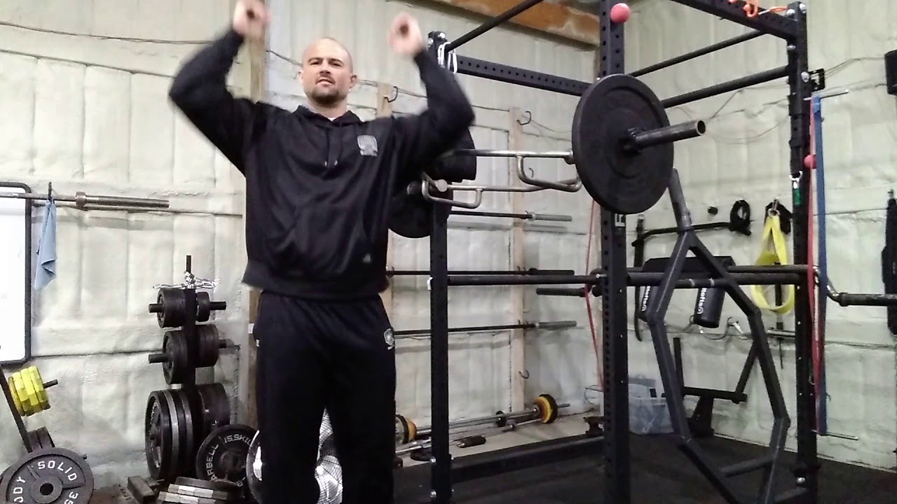 Best Press Variation for Lateral Delts: Trap Bar Press - YouTube