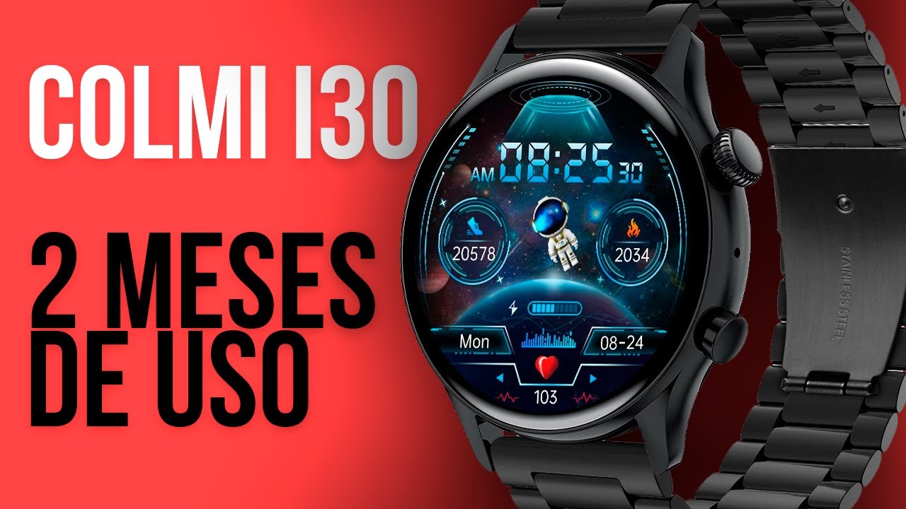 Smartwatch COLMI i30 - 2 MESES DE USO - Valeu a pena? - YouTube