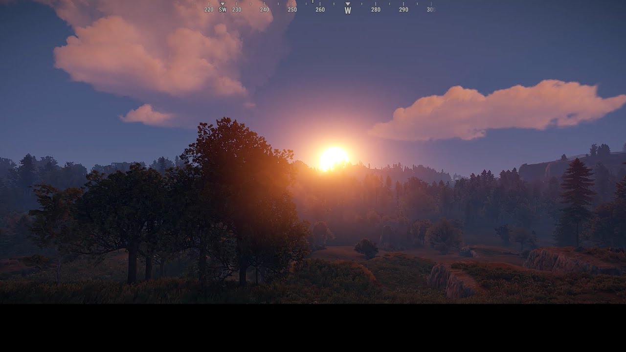 Chill Sunset in Rust - YouTube