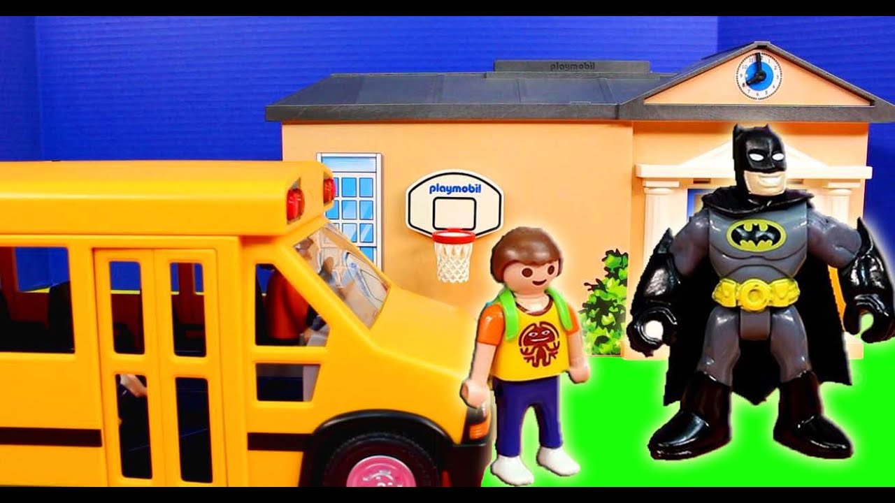 Nightwing saves Batman From Joker in Superboy Dream school Bus creative ...